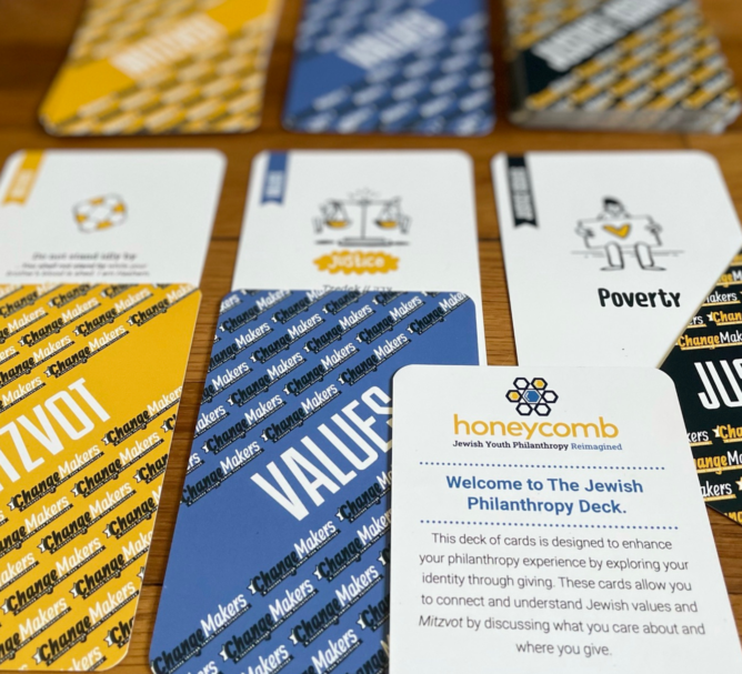 The Jewish Philanthropy Deck - Honeycomb