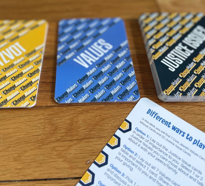 The Jewish Philanthropy Deck - Honeycomb