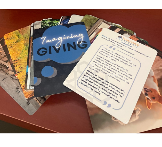 Imagining Giving Card Game - Honeycomb